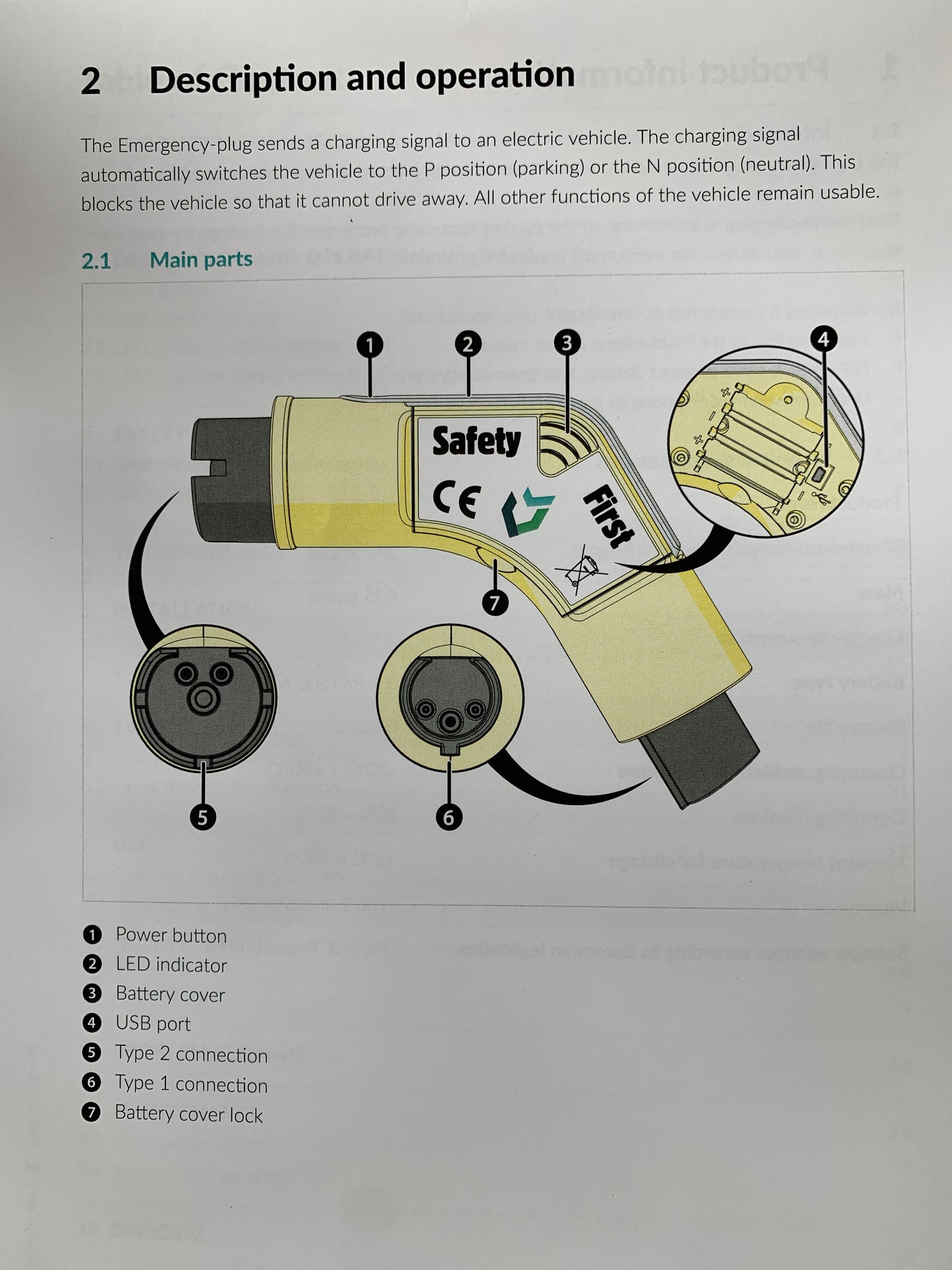 Emergency Plug- EV Immobilizer – On The Scene Supply